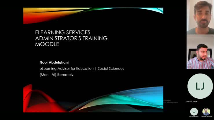 Moodle Training - Introduction-delivered by Noor - 09Sep2022