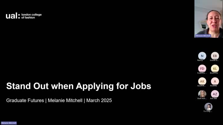 Stand out when applying for jobs