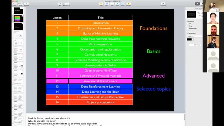 Lecture 9 (Autoencoders and GANs)