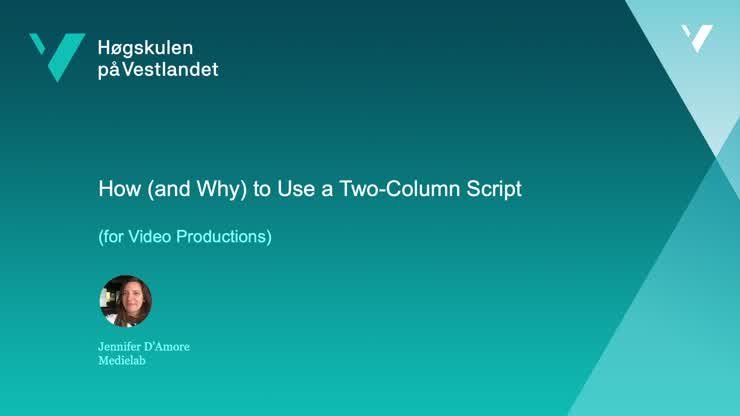 Two Column Script