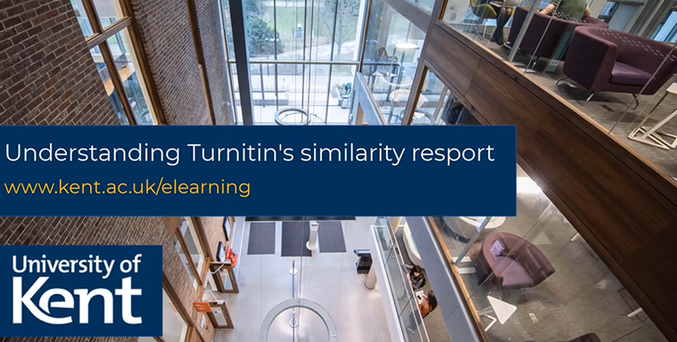 Understanding Turnitin's similarity report (Staff)