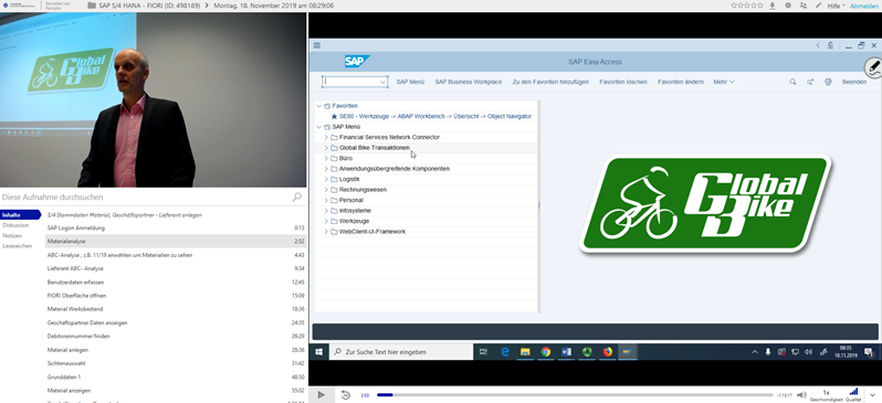 06. ABC Analyse (SAP GUI) - S/4 Stammdaten anlegen (FIORI)