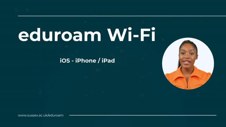 eduroam Wi-Fi iOS