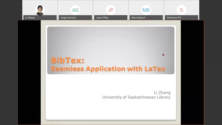 Introduction to the BibTex Application with LaTex