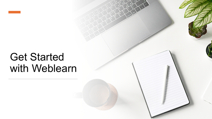 Get Started with Weblearn