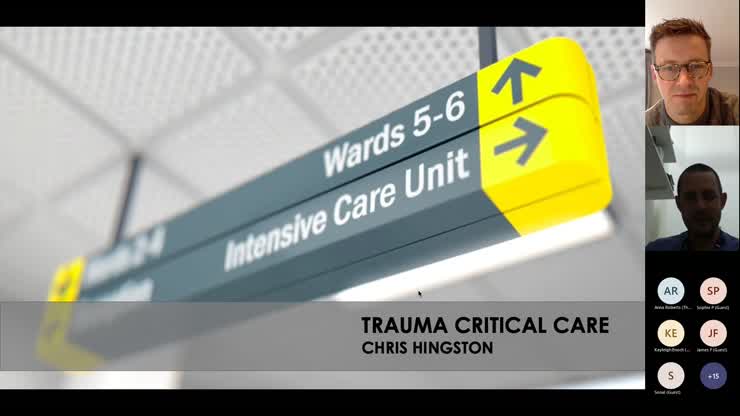 Trauma Critical Care by Dr Chris Hingston