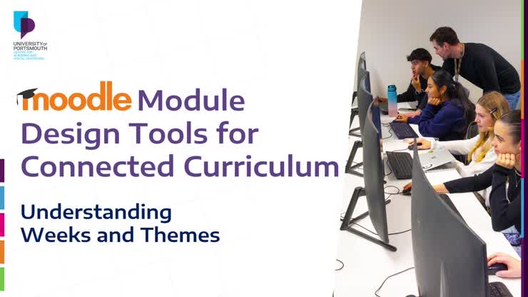 Moodle Module Design Tools for Connected Curriculum: Understanding ...