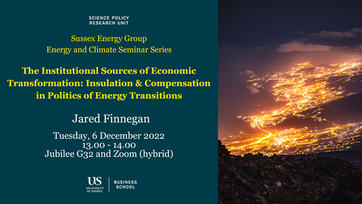 The Institutional Sources of Economic Transformation: Insulation ...