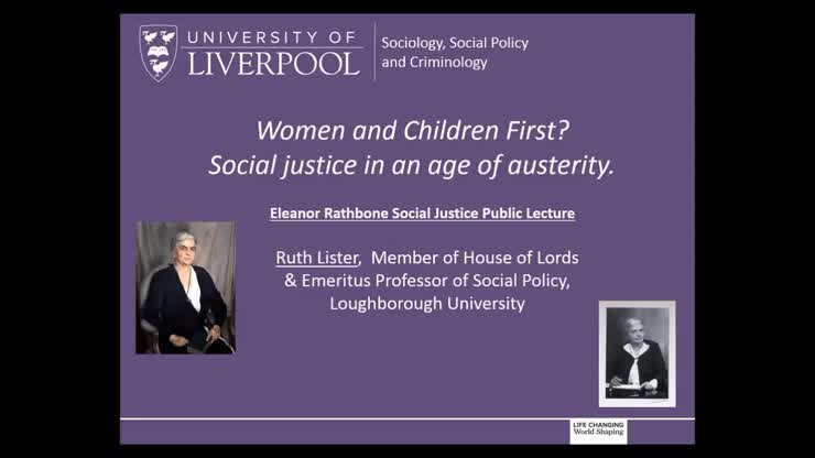 Eleanor Rathbone - Ruth Lister