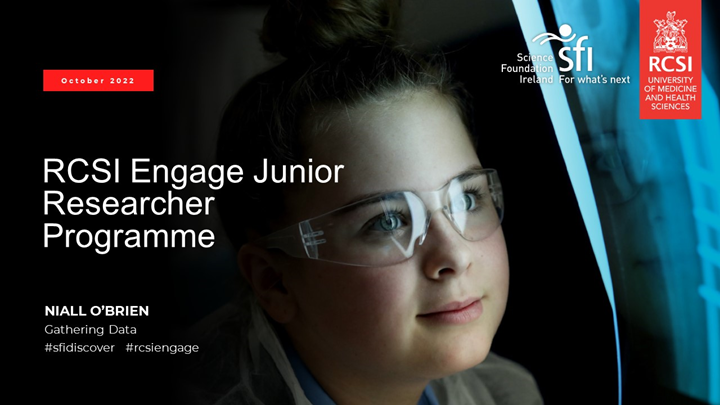 RCSI Junior Researcher Programme - Gathering Data Tutorial