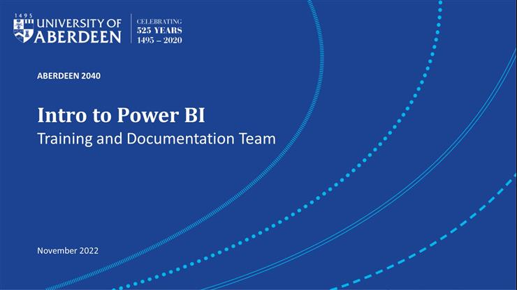 Introduction to Power BI