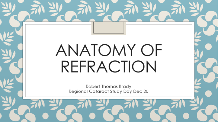 Anatomy of Refraction
