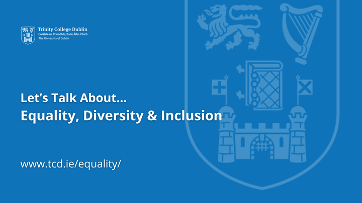 Let's Talk About... Equality, Diversity & Inclusion