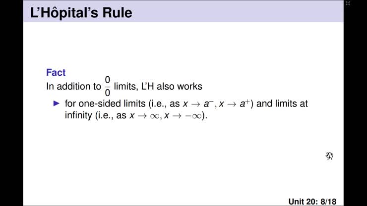MATH123 Unit 20, Part 2