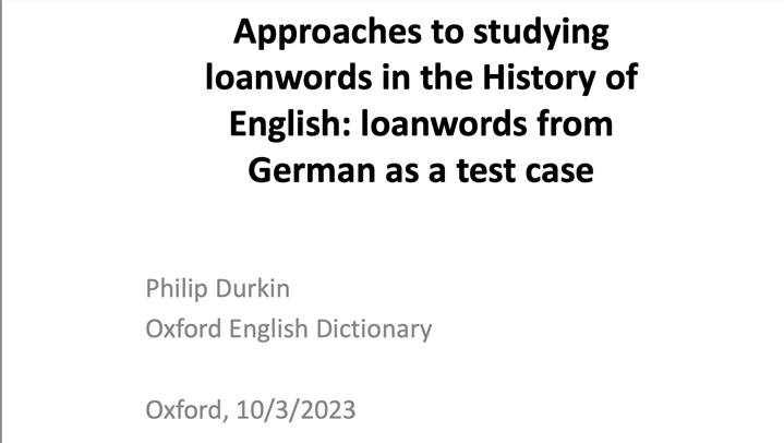 Paper IV: Philip Durkin