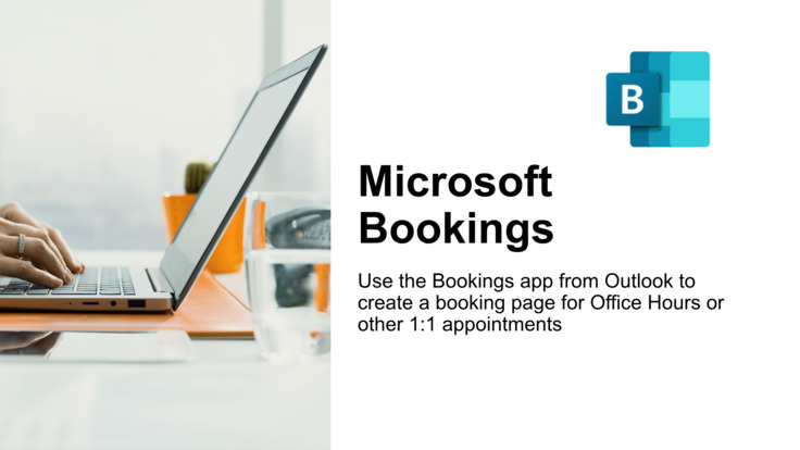 Create a booking page for Office hours using MS Bookings