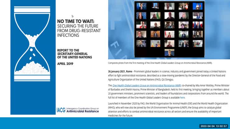 The WHO AWaRe system and global policy