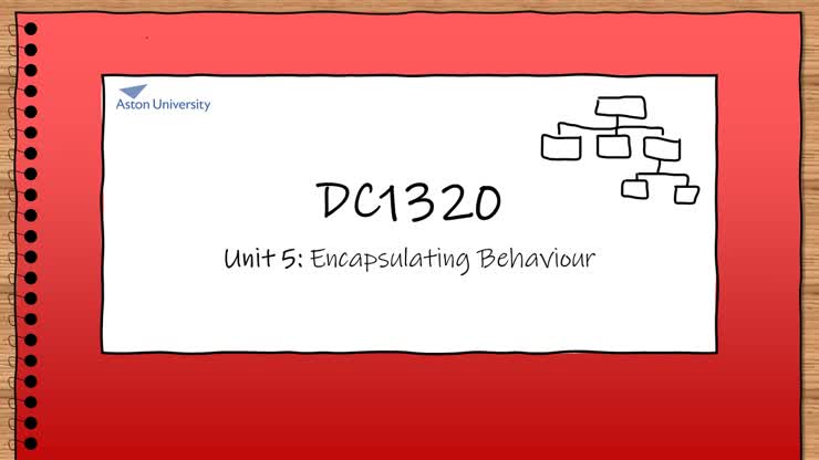 Encapsulating Behaviour