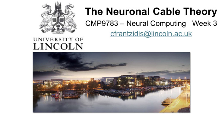 The Neuronal Cable Theory
