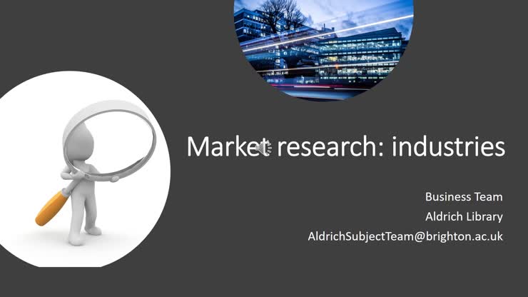 Market research: industries