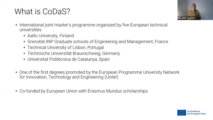 Codas Admission Webinar