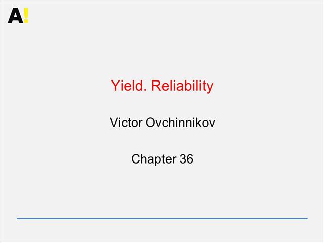 Yield.Reliability
