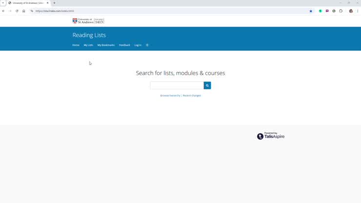 Export Talis Bookmarks