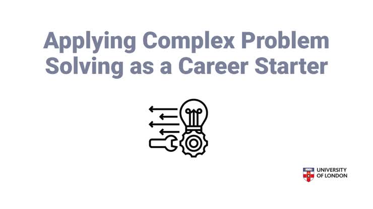 Complex Problem Solving - Career Starter