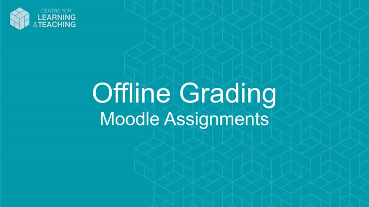 Moodle Offline Grading