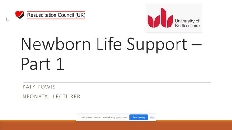 Newborn Life Support - Part 1