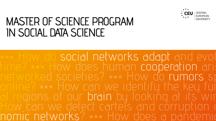 MS in Social Data Science | Meet the Department of Network and Data Science