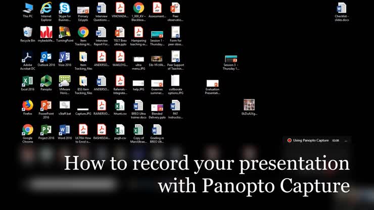 Panopto Tutorial for Students- How to share your presentation for ...