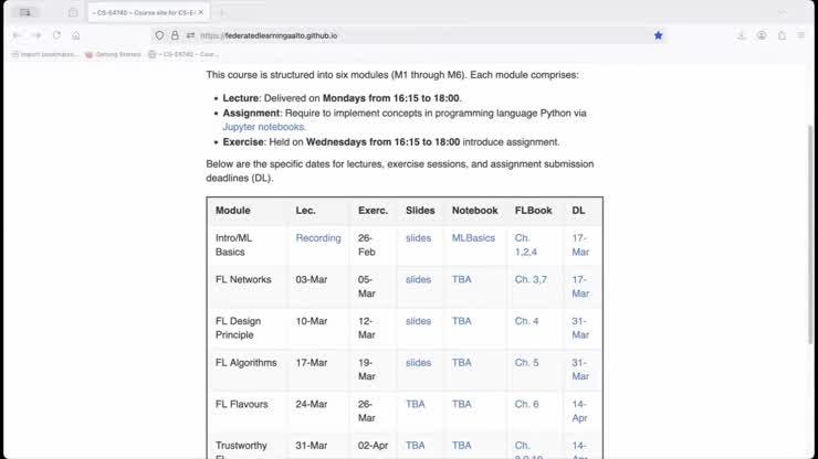Lecture "FL Networks"
