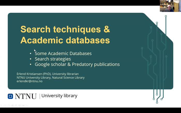 Day 2 Search Techniques and Academic Databases