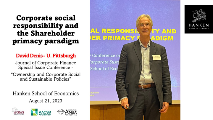 JCF SI Conference - David Denis Keynote Speech - Aug 21, 2023