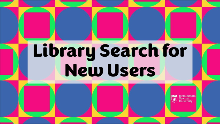 How to use Library Search