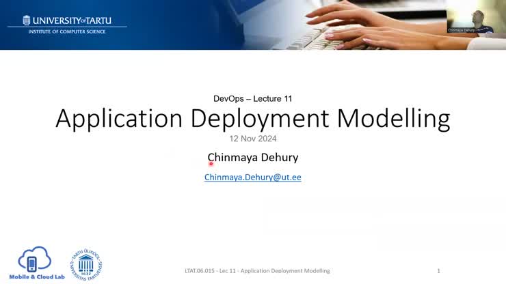 Lec-11-Application Deployment Modelling