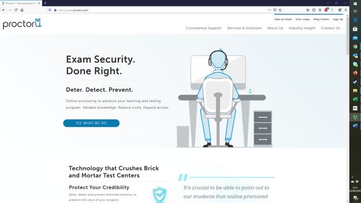 ProctorU guide - September 2020