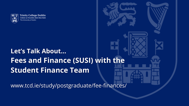 Let's Talk About... Fees and Finance (SUSI) with the Student Finance Team