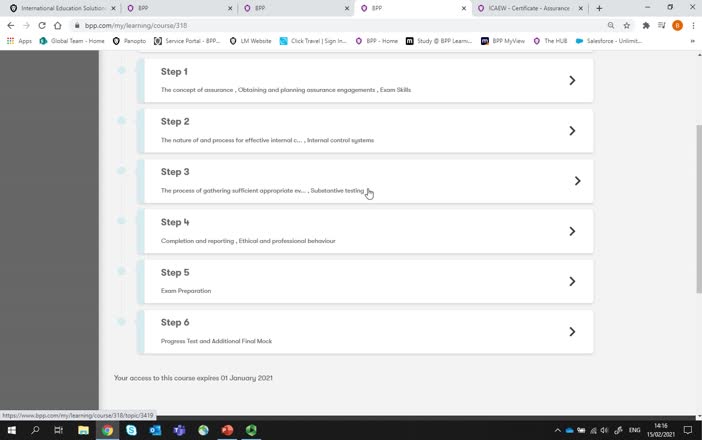 BPP HUB Demo for ICAEW programmes