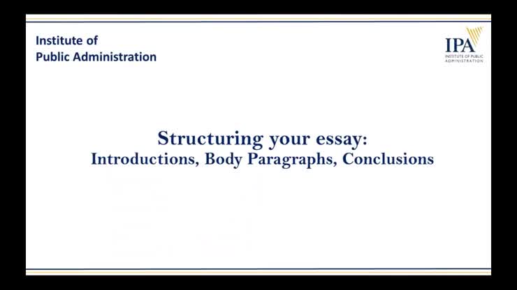 3 Structuring Your Essay_ Introductions_ Paragraphs_ Conclusions