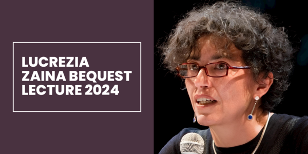 Lucrezia Zaina Bequest Lecture 2024 with Dr Liliana Ellena