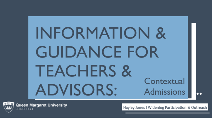 Teacher & Advisor: Contextual Admissions