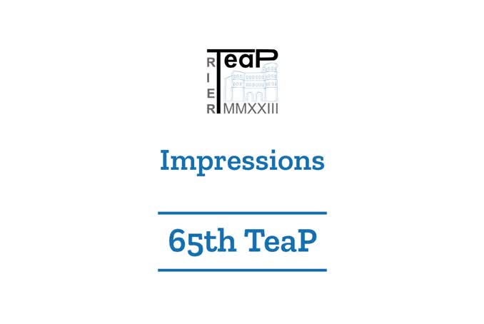 Impressions from TeaP 2023