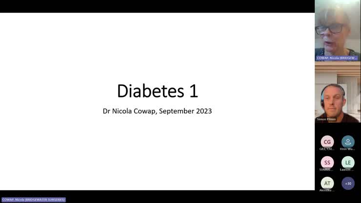 Diabetes diagnosis, classification and monitoring - GP Lunchtime Webinar