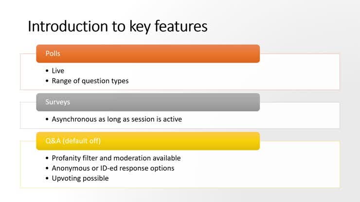Vevox Polling Software & Ice-breaker Activities, Bruce Wight & Jim Woolley