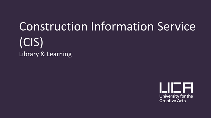 Construction Information Service (CIS)