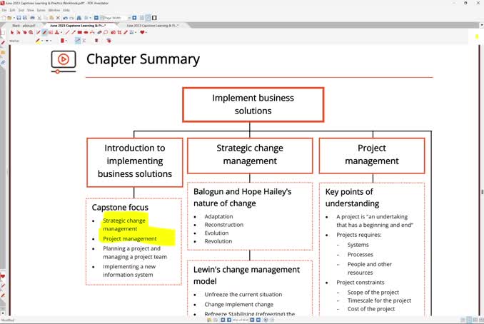 Chapter 11_Chapter summary