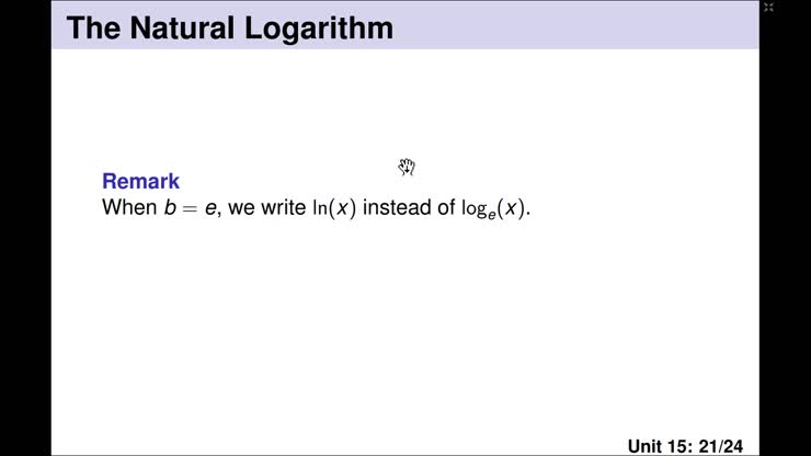 MATH123 Unit 15, Part 6