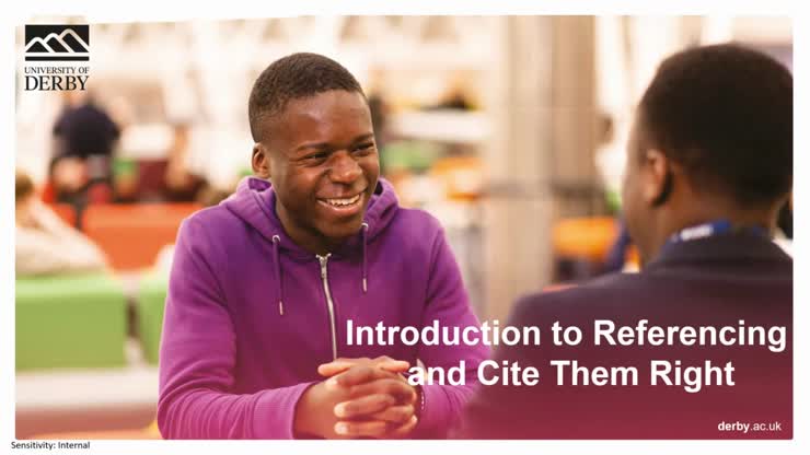 Referencing and Cite Them Right Workshop